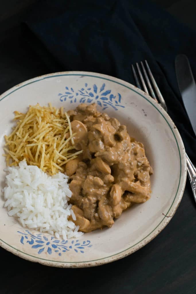 The Best Brazilian Beef Stroganoff - Travel Cook Tell