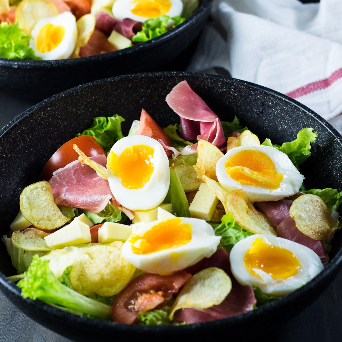 Basque Salad (Southwestern French Salad) - Travel Cook Tell