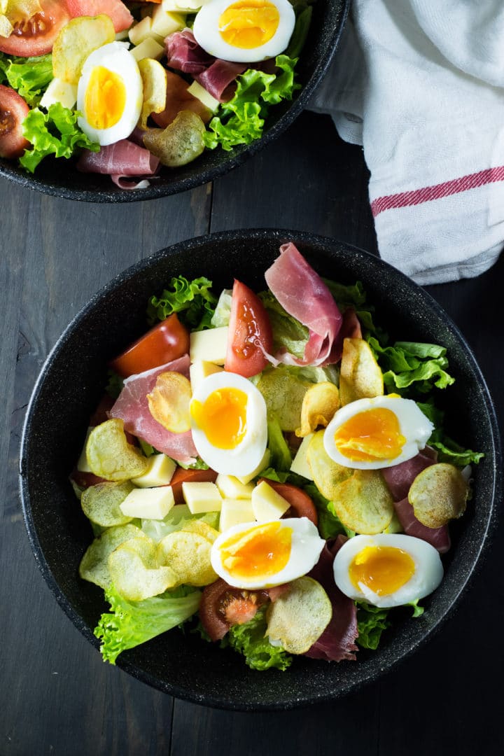 Basque Salad (Southwestern French Salad) - Travel Cook Tell