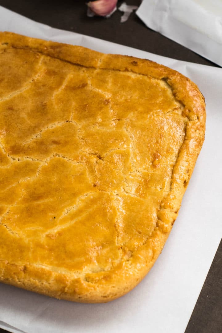 Brazilian Chicken Pie - Pastelão de Frango - Travel Cook Tell