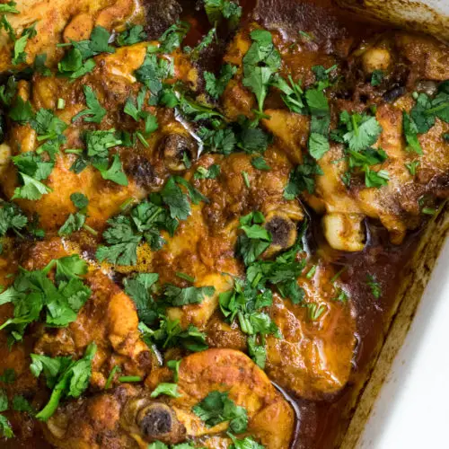 Moroccan Chicken with Couscous - Travel Cook Tell