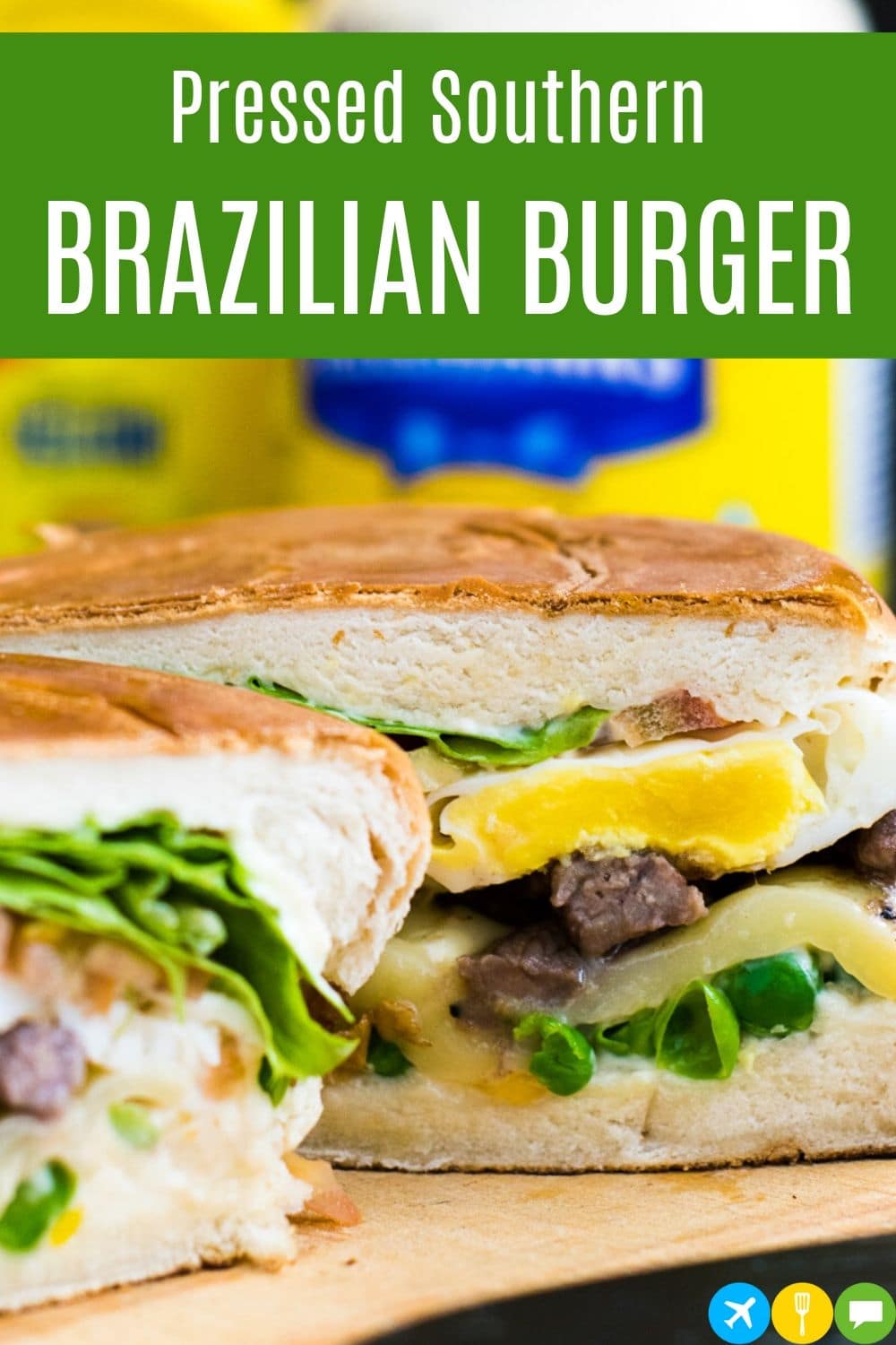 Pressed Southern Brazilian Burger - Travel Cook Tell