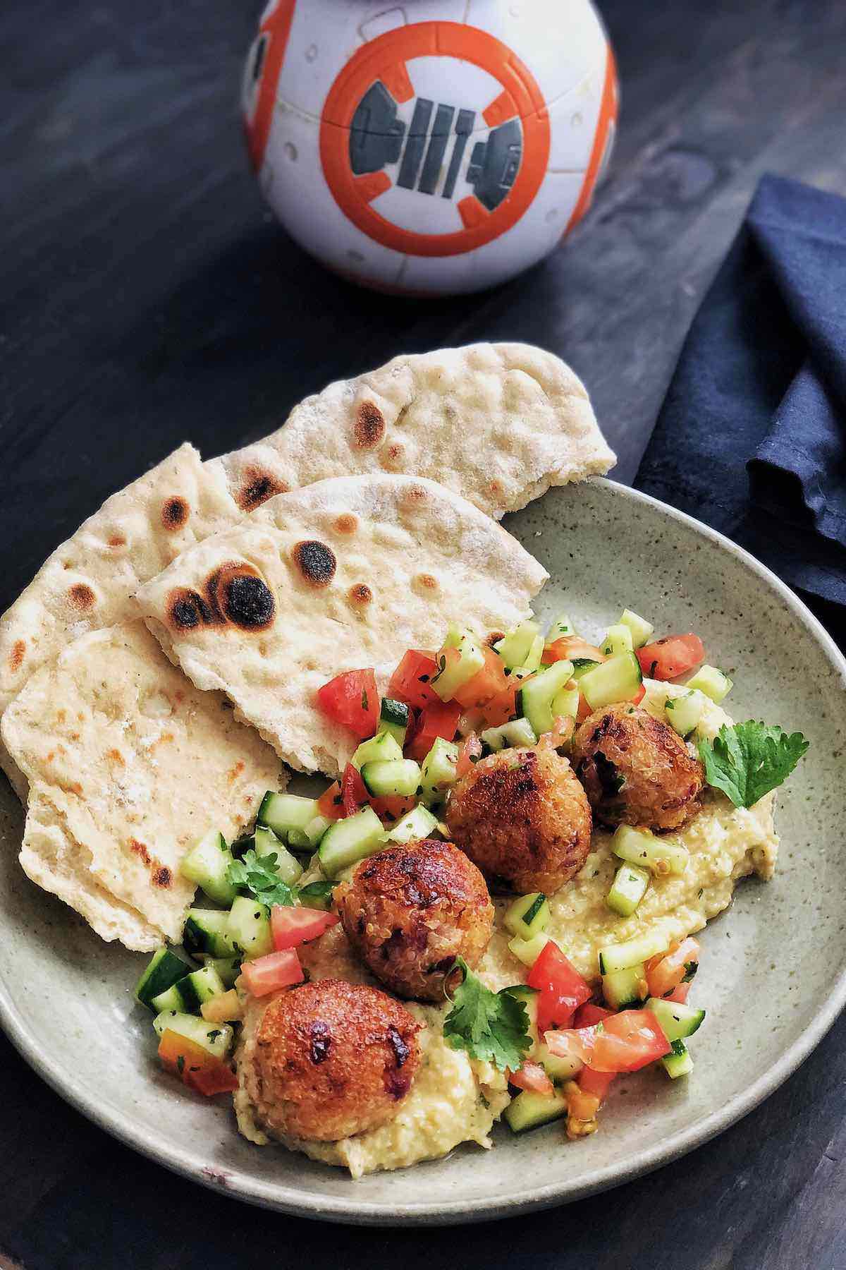 Quinoa Meatballs Recipe | Meatless Meatballs - Travel Cook Tell